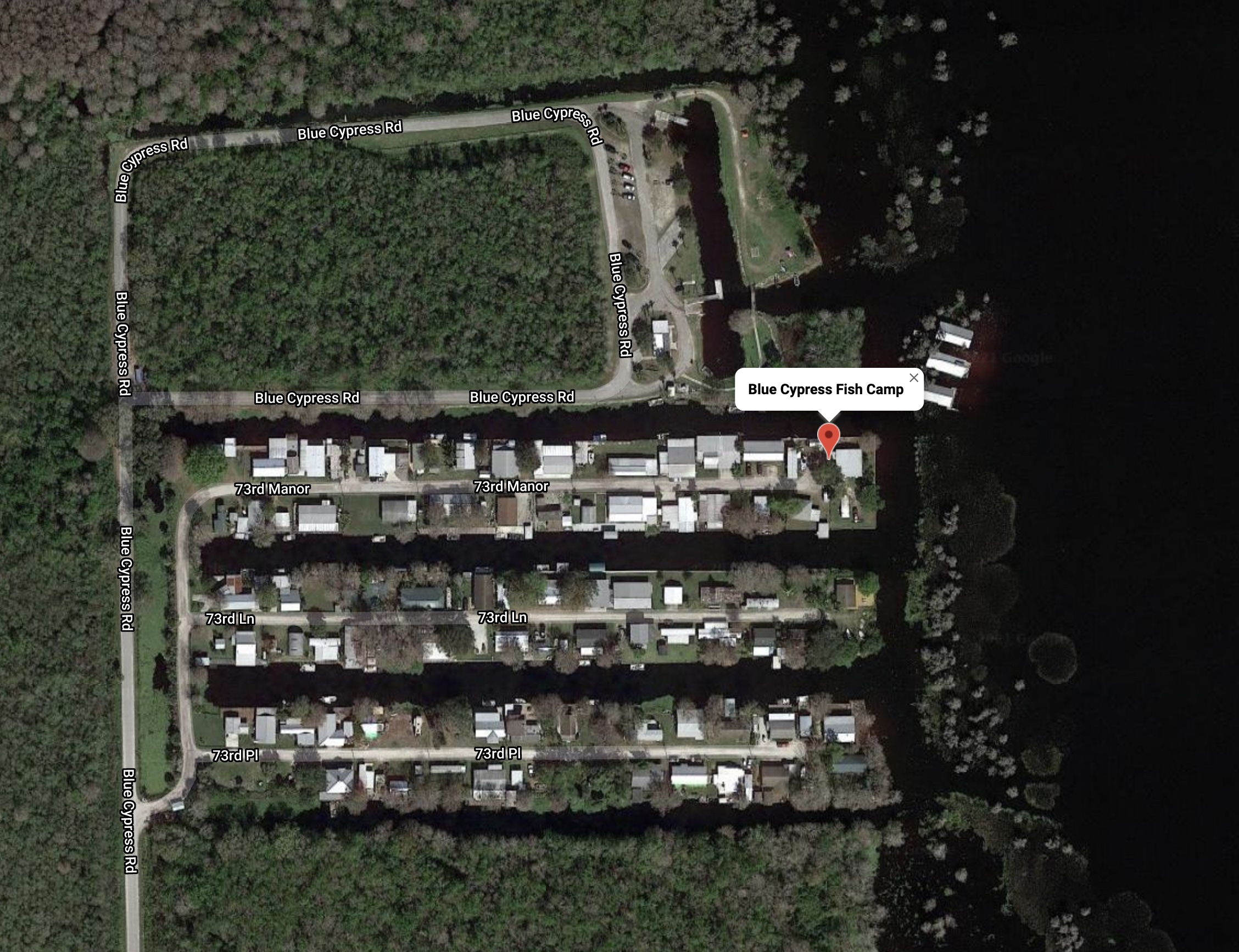 Blue Cypress Lake Fishing Village | Blue Cypress Lake